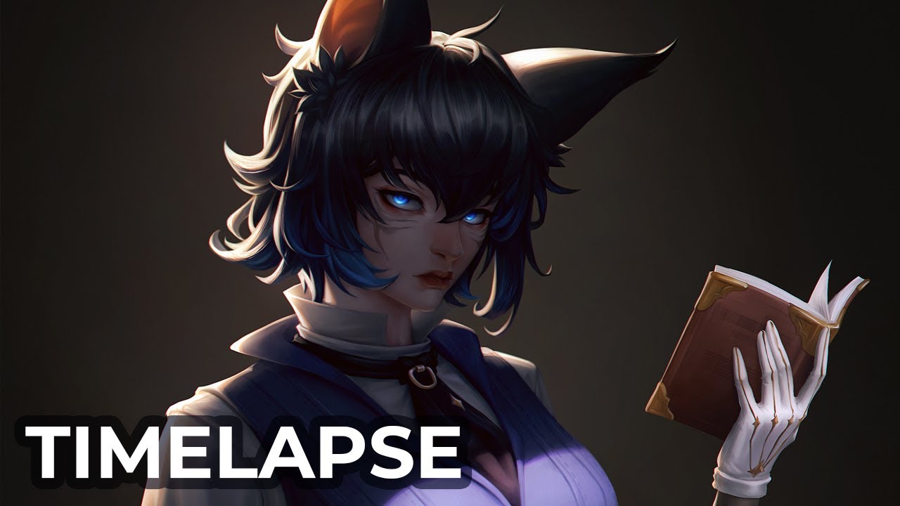 Digital Art Timelapse (Clip Studio Paint) | Xel - YouTube