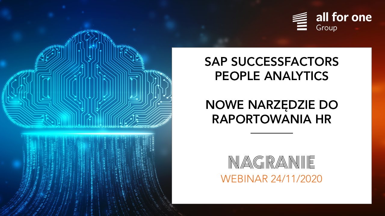 SAP SuccessFactors People Analytics - nowe narzędzie do raportowania HR ...