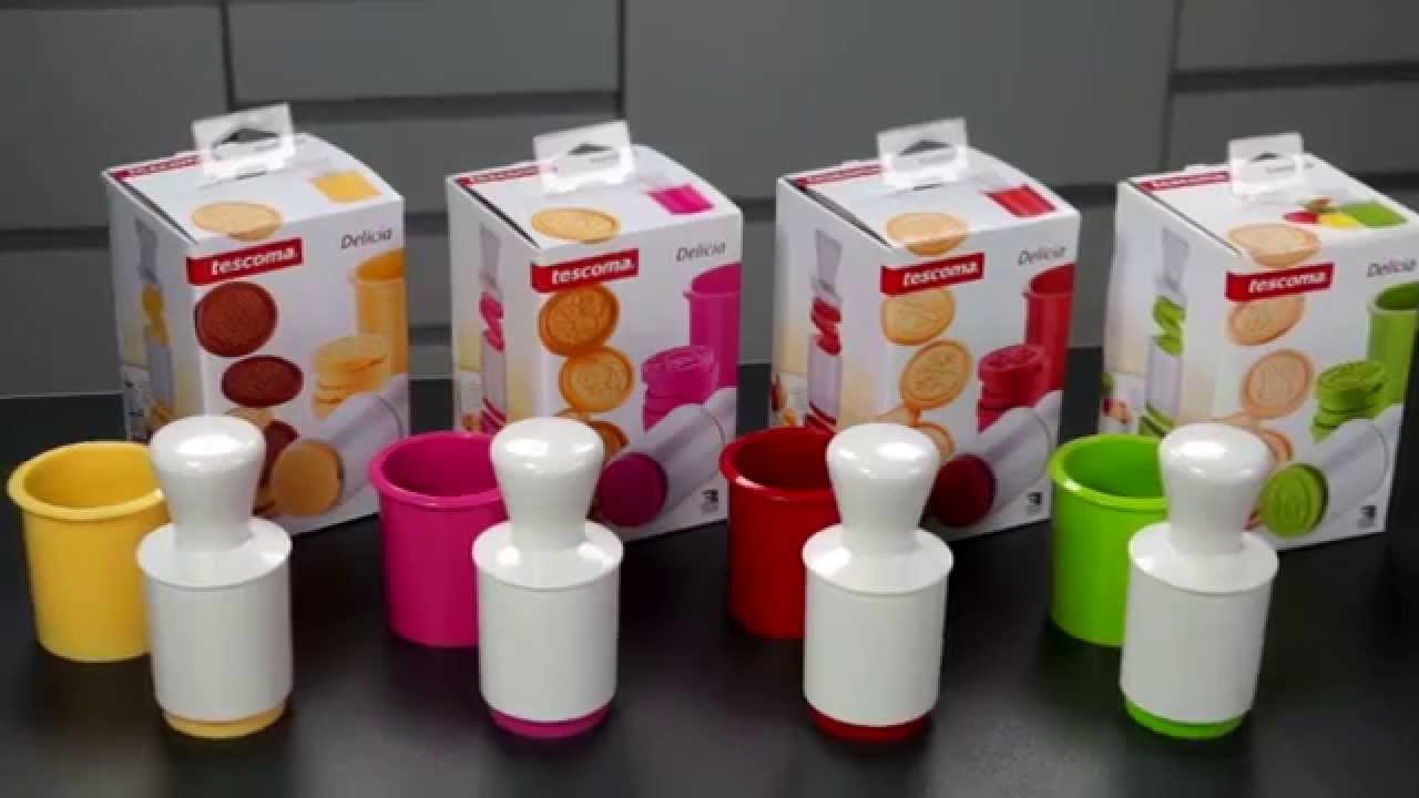 Razítko na sušenky TESCOMA DELÍCIA - YouTube