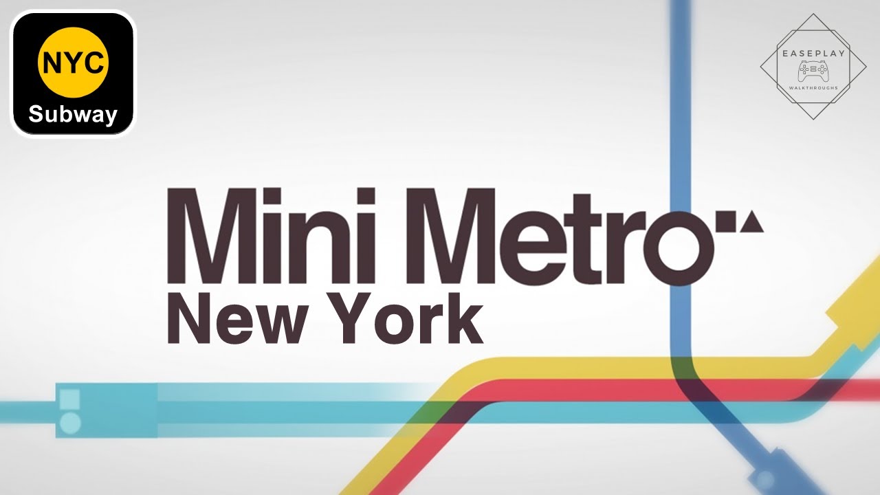 Let's Play Mini Metro! | New York City Subway - YouTube