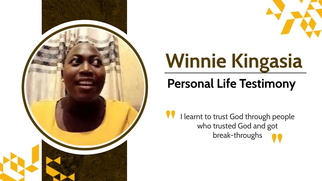 Testimony By Winnie Kingasia - YouTube