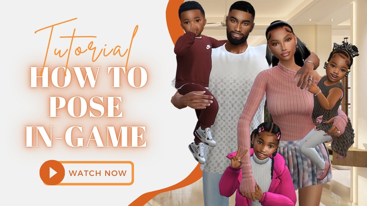 How To Use Poses in The Sims 4📸 - Tutorial | Poseplayer&MCCC | Macbook 💻 #thesims4 #video # ...