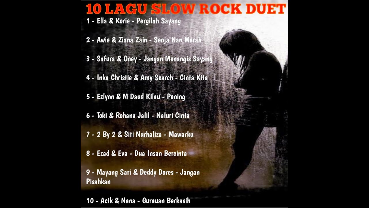 10 LAGU SLOW ROCK DUET - YouTube