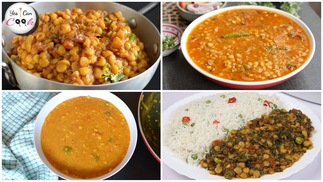 4 Mazedaar Chana Daal Recipes by (YES I CAN COOK) - YouTube