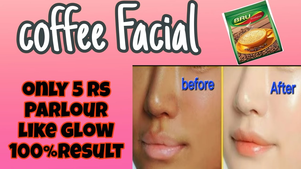 Coffee Face mask/coffee Facial at home /Diy facemask/coffee face pack ...