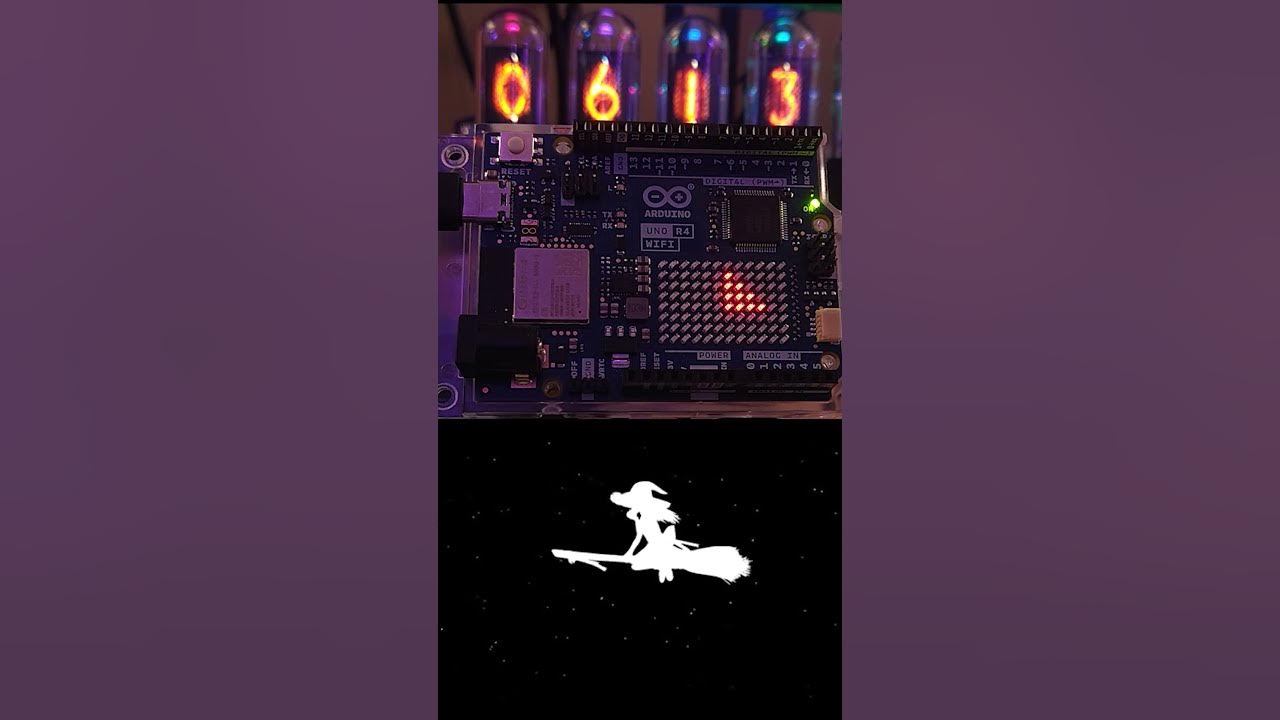 Bad Apple Arduino Uno R4 12x8 LED Matrix!! #viral #badapple #shorts #short #rgbucketlist - YouTube