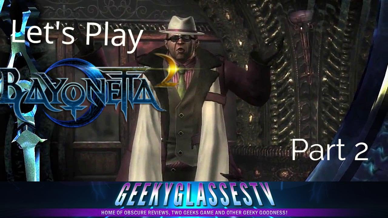Let's Play Bayonetta 2 (part 2 - Two Geeks Game) - YouTube