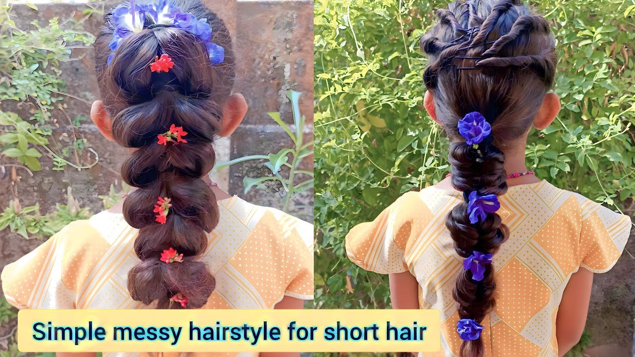 Quick & easy method hairstyle for girls | cute hairstyle for girls ...