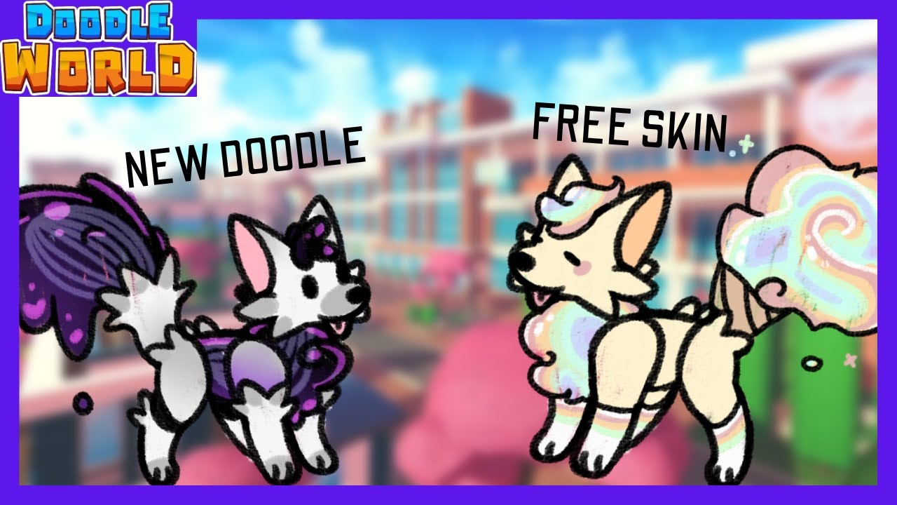 HOW TO GET JELLUPY AND A FREE SKIN! | Doodle World - YouTube