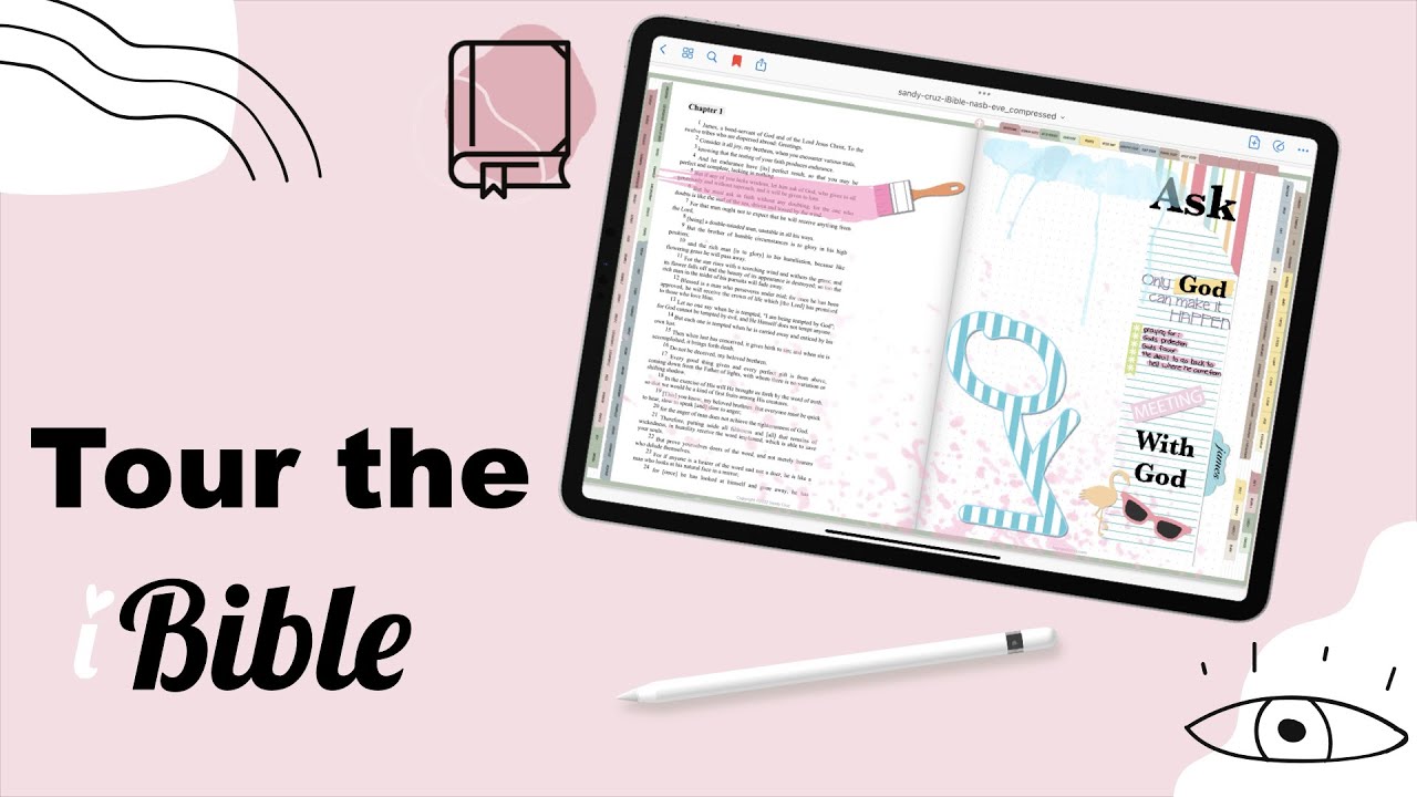 Goodnotes Bible Journaling | iBible Tour - YouTube