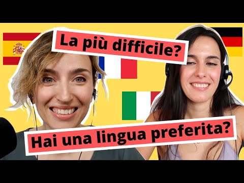 PARLARE 7 LINGUE - Poliglotta Parla Italiano con @CouchPolyglot