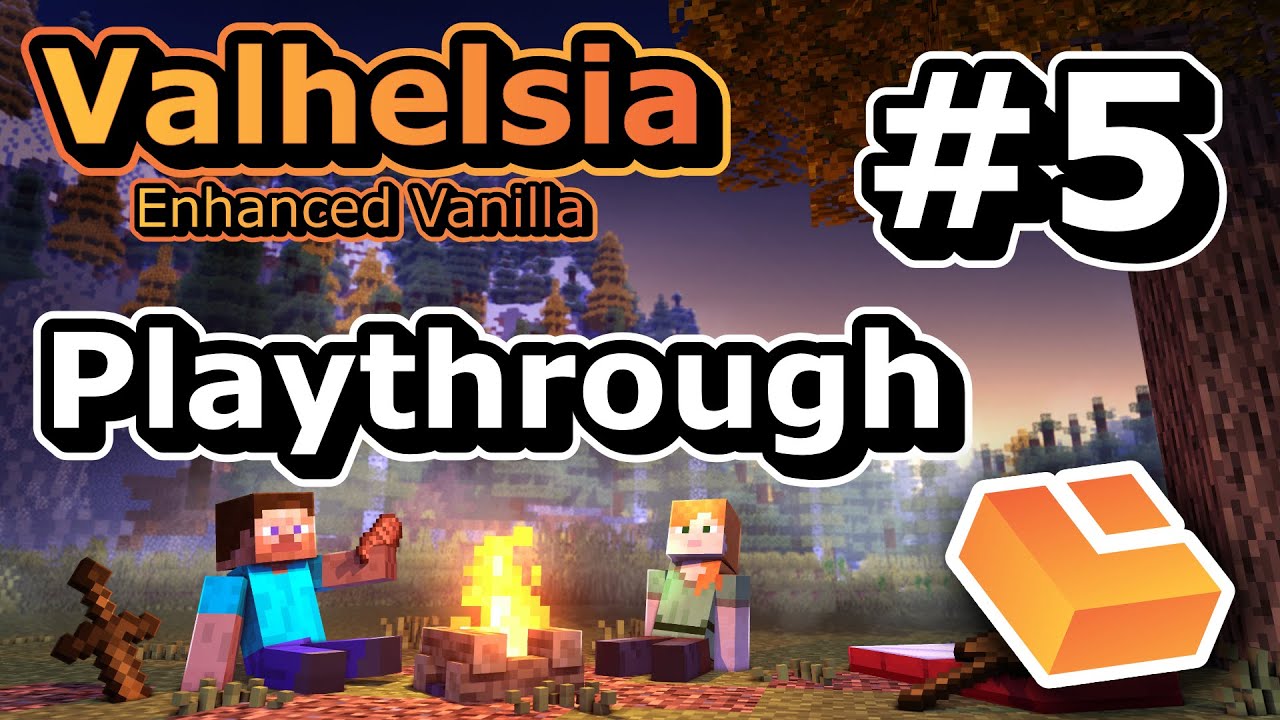 Ep 5 - Mining and Jumpscares | Valhelsia: Enhanced Vanilla | Minecraft ...