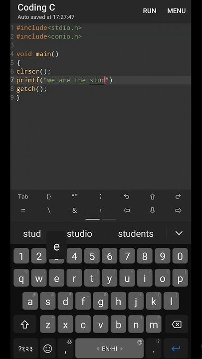 To print any message on output screen😊 #coding #cprogramming #pps #trending - YouTube