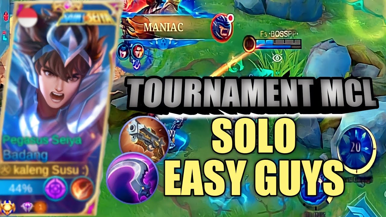 Tournament MCL !! badang best build 2022, top global badang - mobile ...