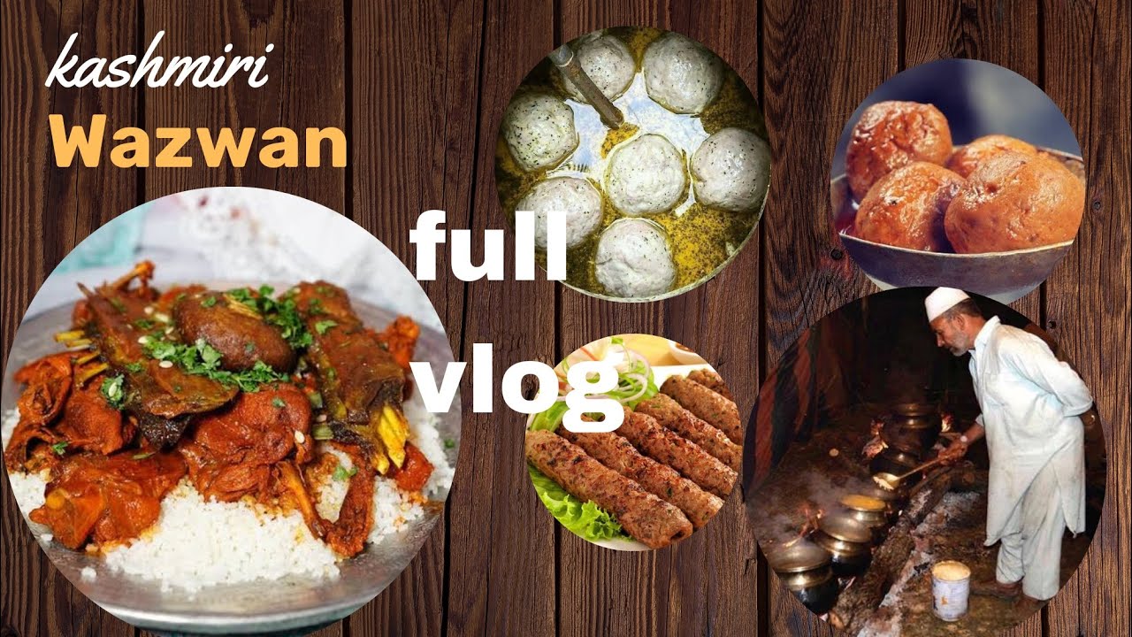Kashmiri wazwan || full vlog || full preparation of wazwan - YouTube