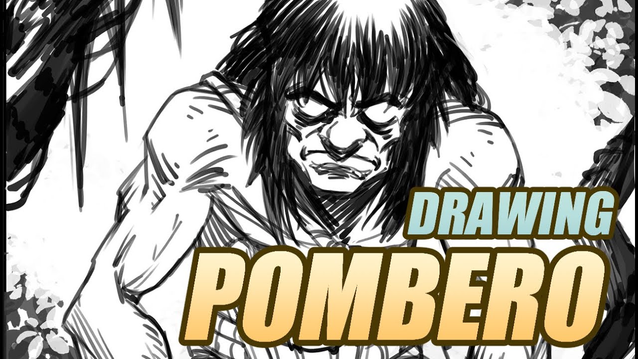 Pombero / Illustration / Drawing / Digital art / Time Lapse - YouTube