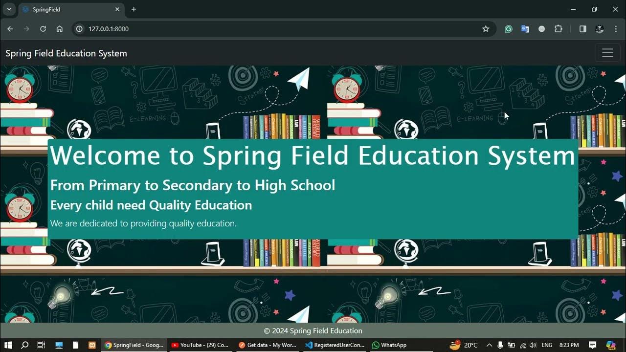 School Management System (Laravel) - YouTube