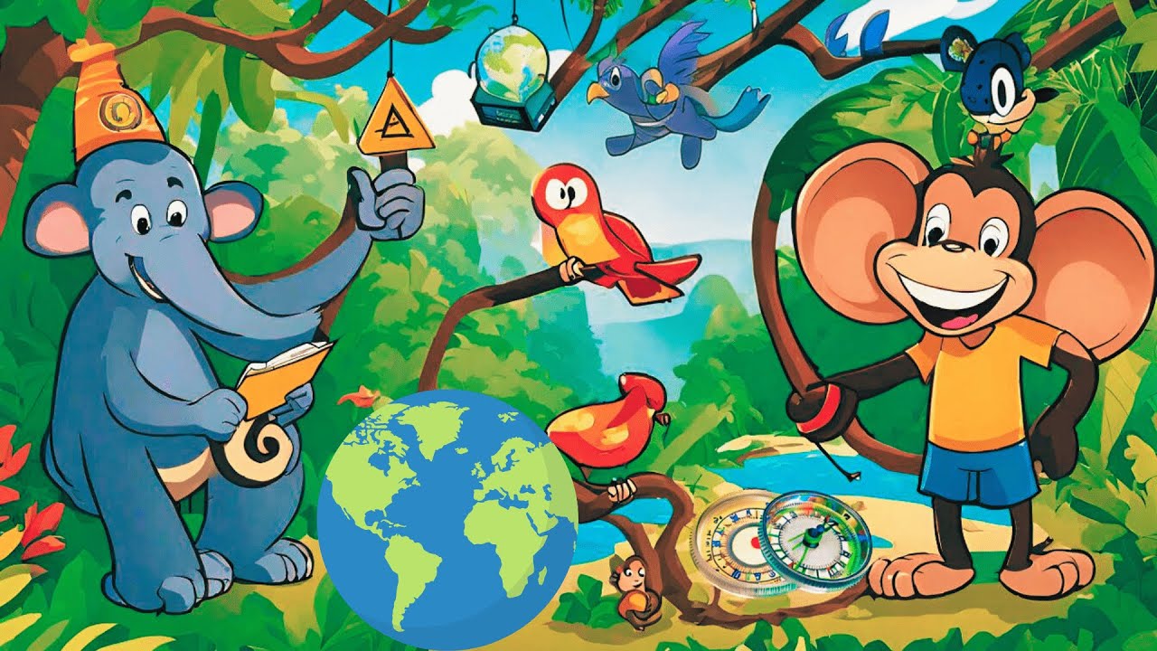 Journey with Direction - Learning Directions Song | Nursery Rhymes ...