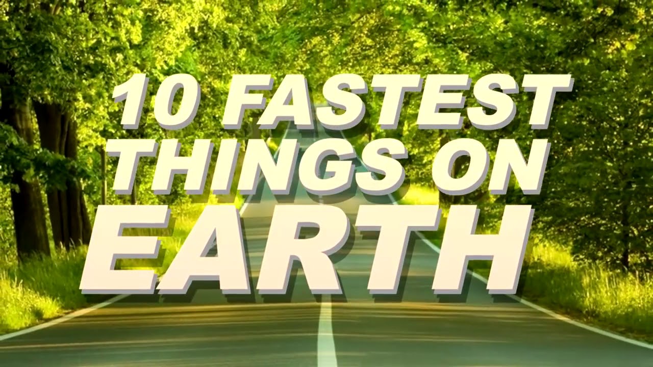 TOP TRENDING FASTEST THINGS IN THE WORLD 2019 - YouTube