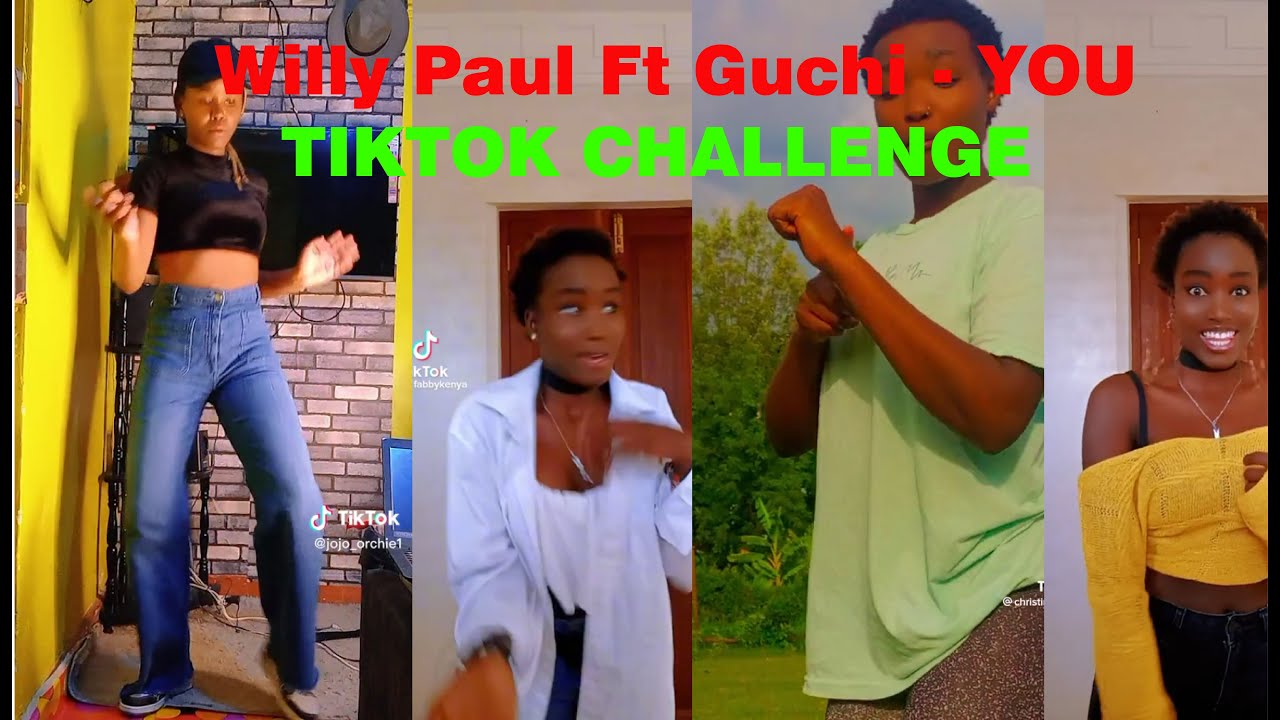 Willy Paul Ft Guchi - YOU -TikTok Dance Tutorial. TikTok dance challenge (tutorial) - YouTube