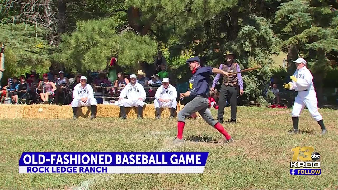 Rock Ledge Ranch hosts annual vintage baseball game - YouTube