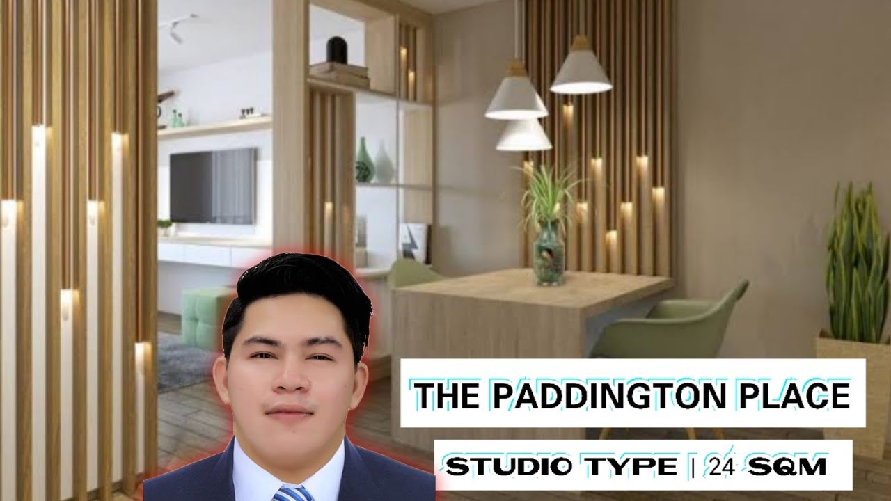 THE PADDINGTON PLACE | MODEL UNIT- STUDIO TYPE (24 SQM) - YouTube