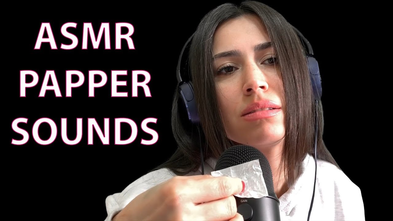 ASMR | Trigger Paper Sounds Very Tingling (Whispering) - YouTube