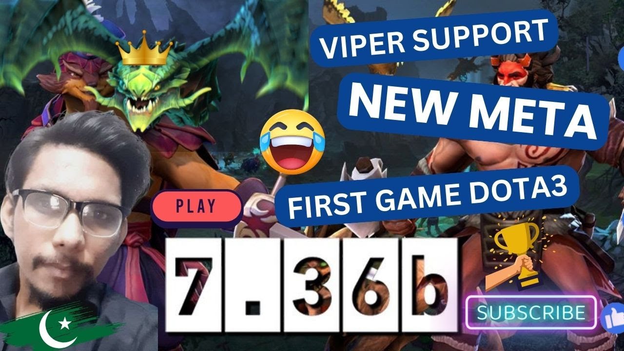 New Patch 7.36b First Gameplay Viper Support Dota2 Live Stream ...