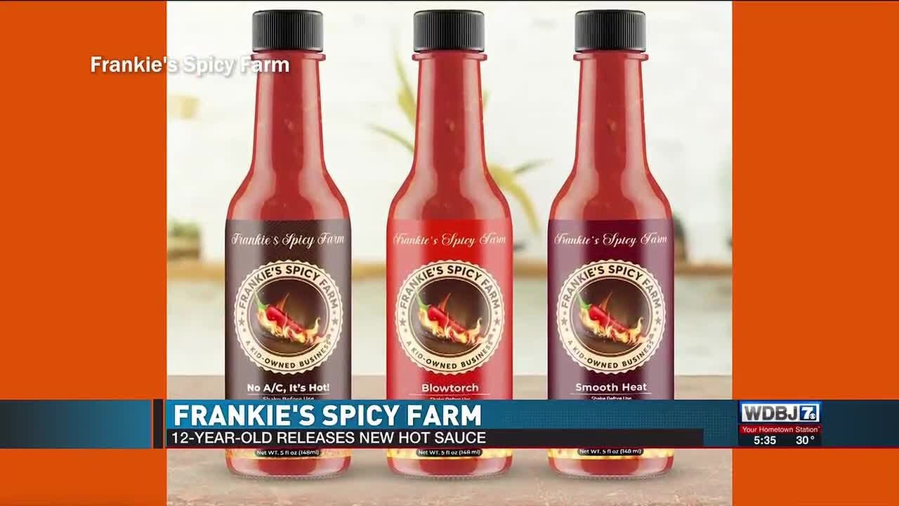 12-Year-Old ‘Frankie’s Spicy Farm’ Owner Launches Spiciest Hot Sauce to ...