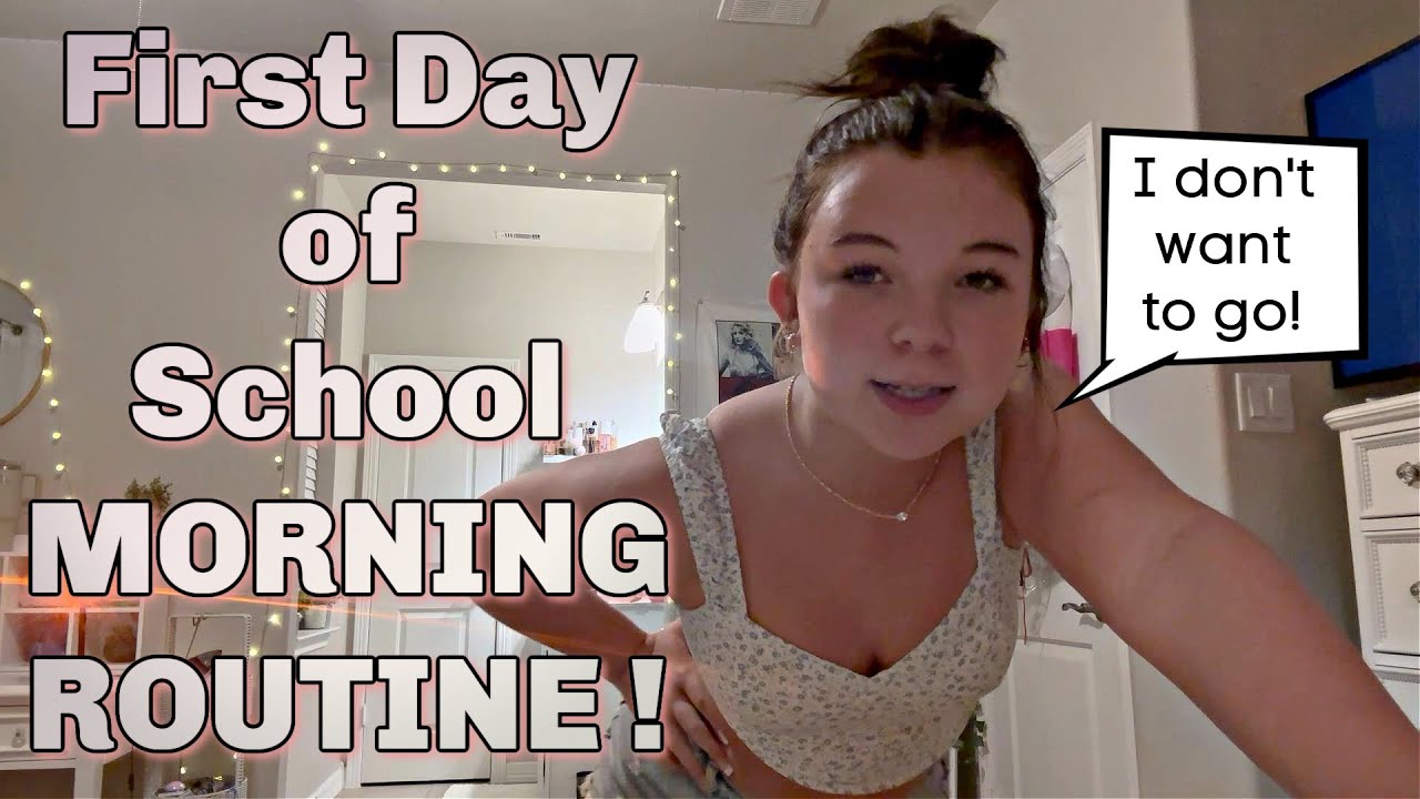 GRWM for the First Day of School Morning Routine 2024! ** Officially ...