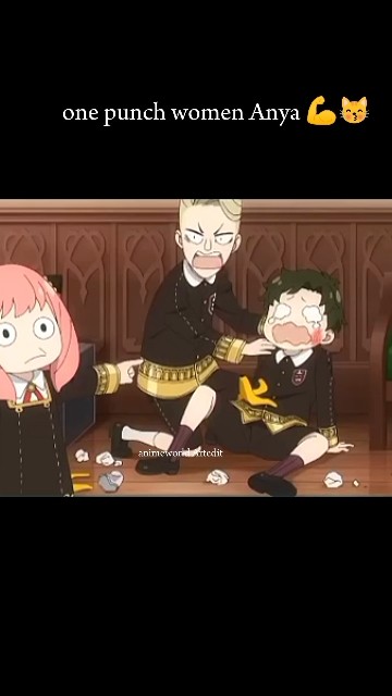 one. punch Anya 💪😽 #anime #spyxfamily #shortsfeed #anyaforger - YouTube