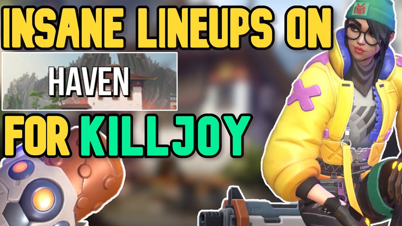 Killjoy - BEST NEW Turret/Nanoswarm Grenade Lineups on Haven! - YouTube