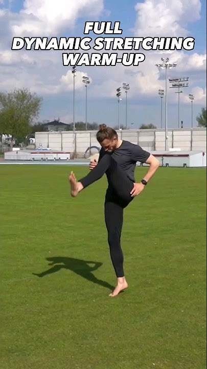Dynamic stretching warm-up - YouTube