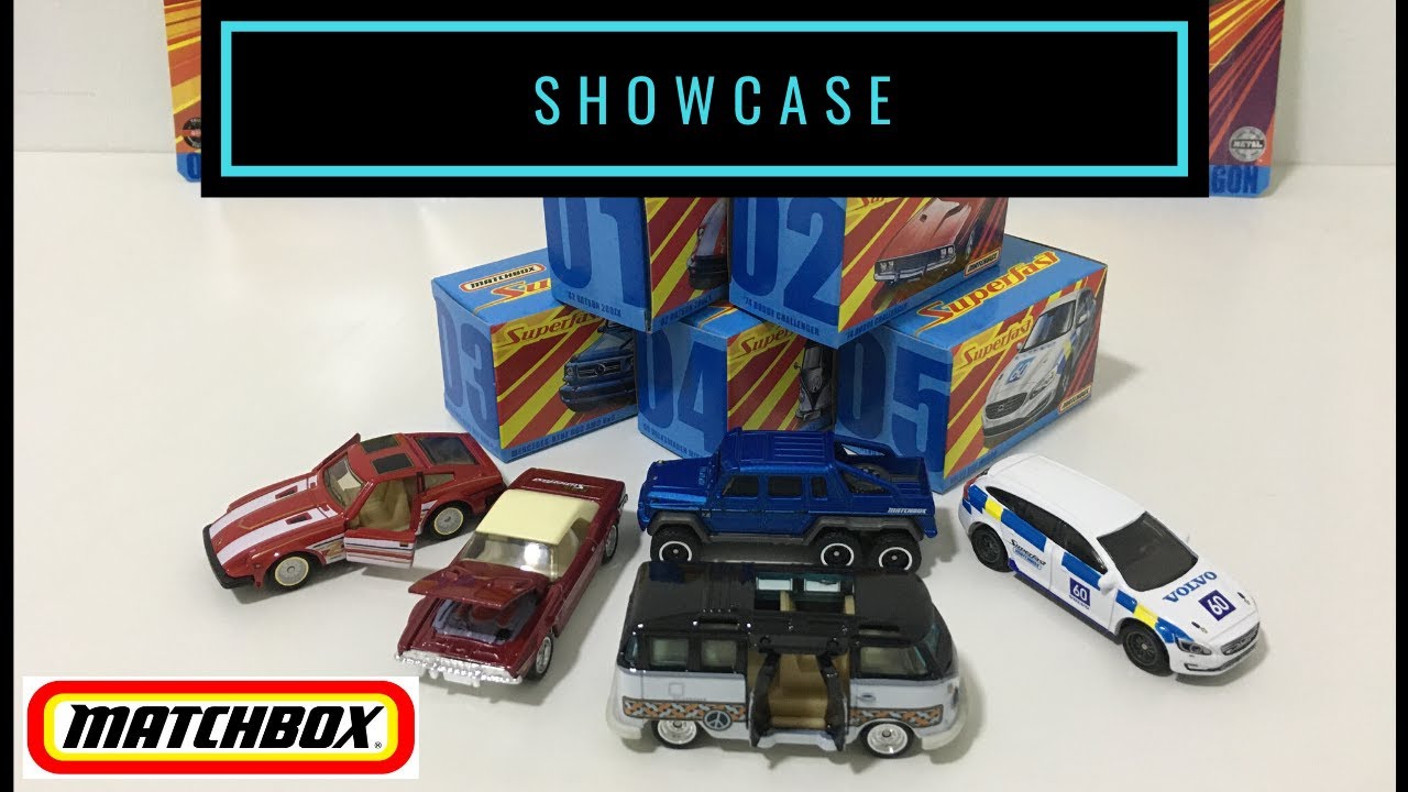 Showcase - Matchbox 2020 Superfast Series Mix 1 - YouTube