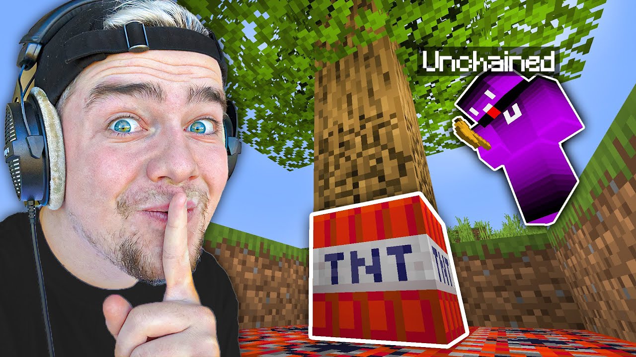 J'ai troll Unchained pour son retour sur Minecraft.. - YouTube