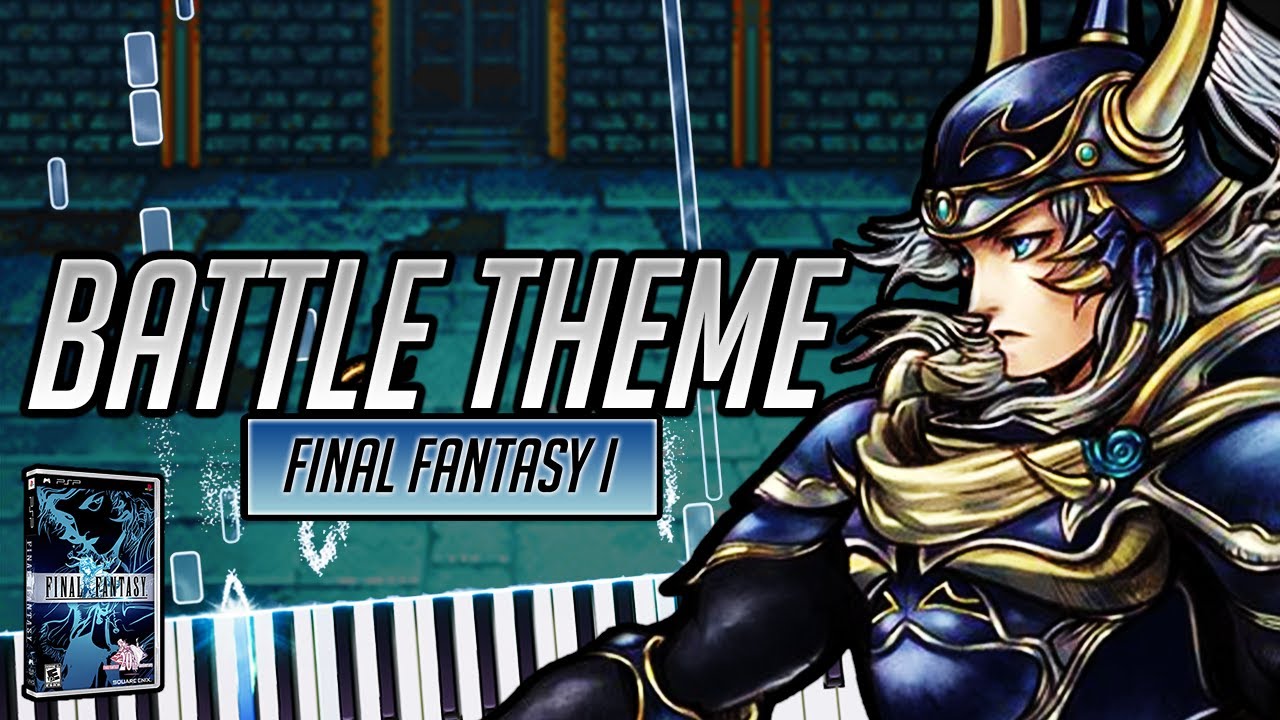 🎹 Final Fantasy I - Battle Theme [Piano Tutorial] - YouTube