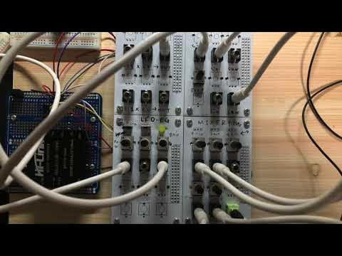 My DIY Modular synth improvisation :) - YouTube