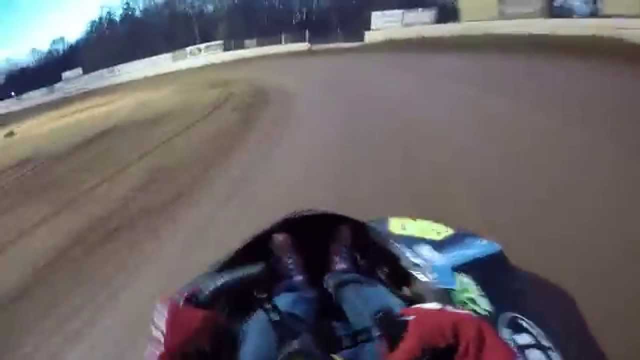 Flat Kart Test Millbridge Speedway - YouTube