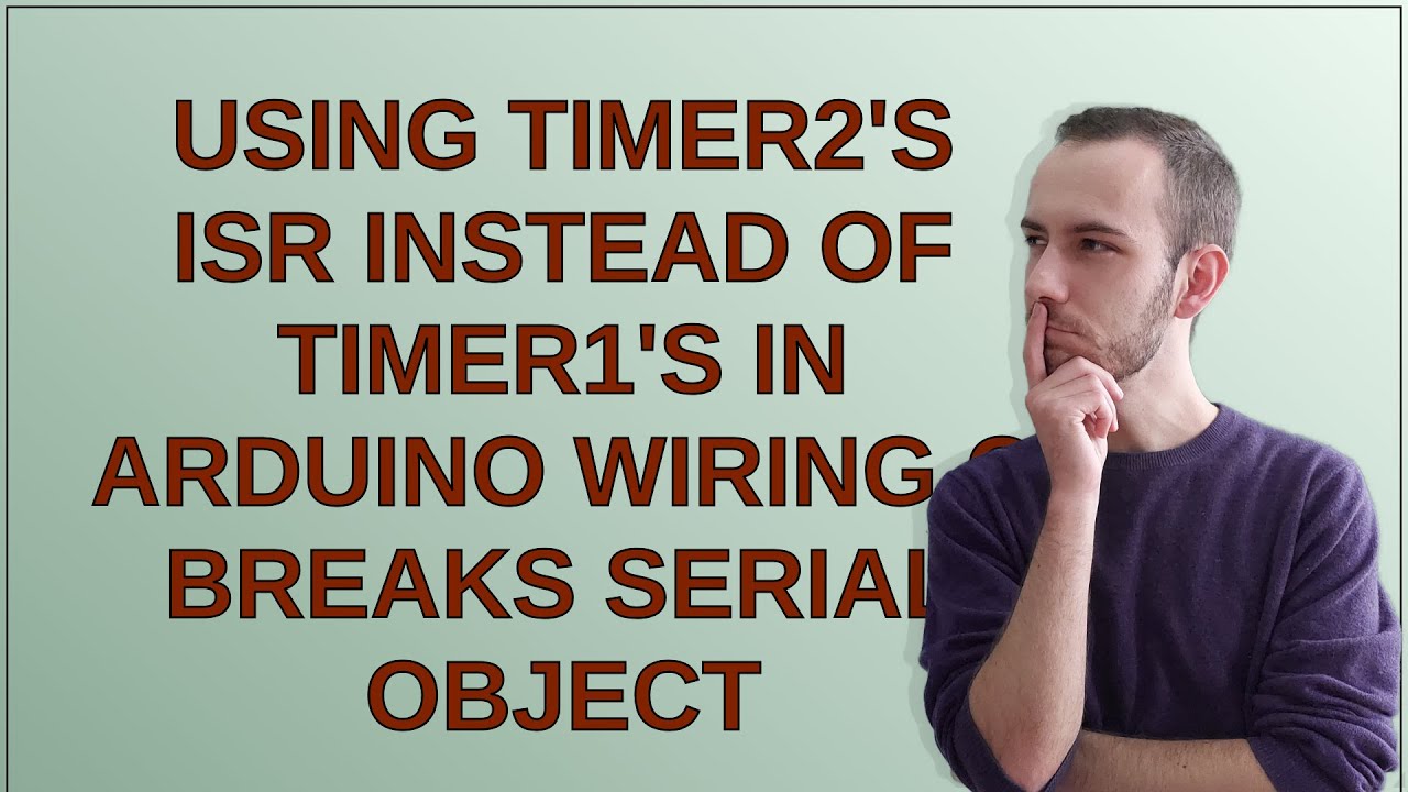 Arduino Using Timer2s Isr Instead Of Timer1s In Arduino Wiringc 8114