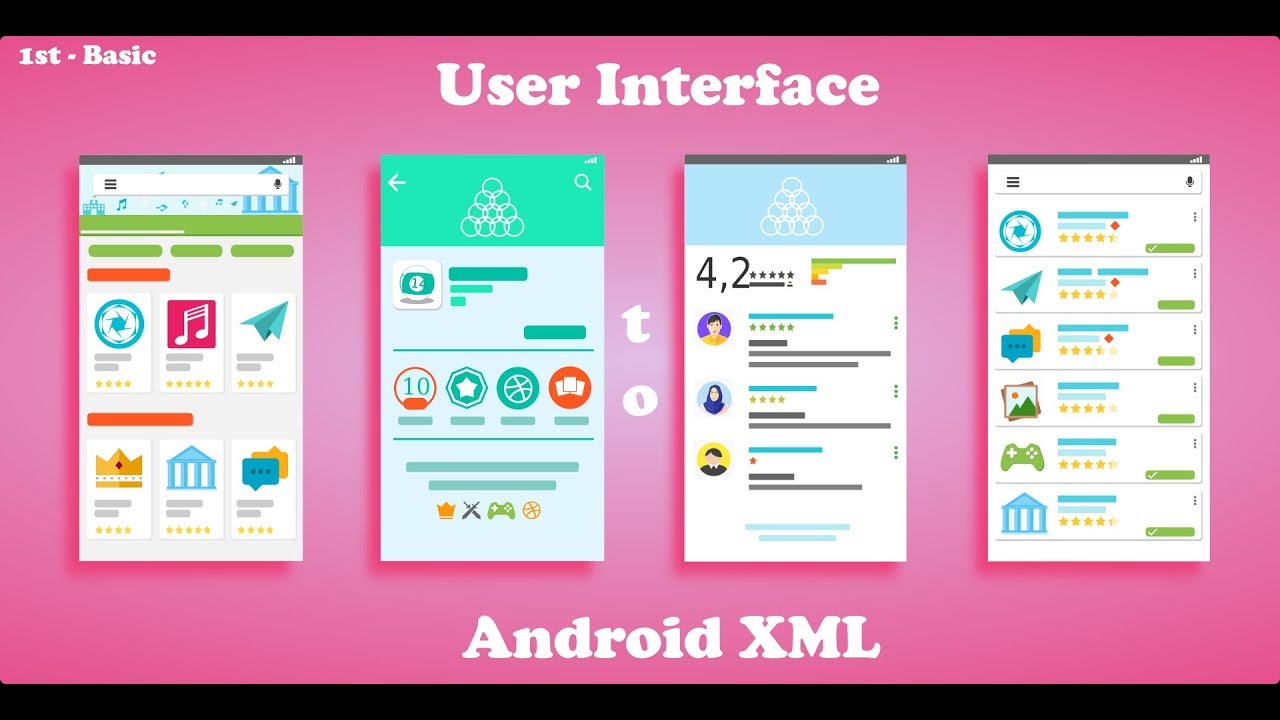 Basic Ui Design To Android Xml Youtube 0861