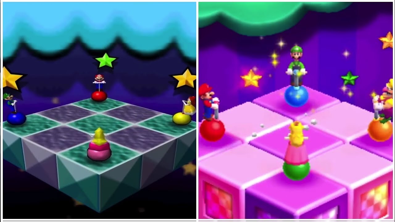 Mario Party: The Top 100 vs. Mario Party 3 - All Mini-Games Comparison ...