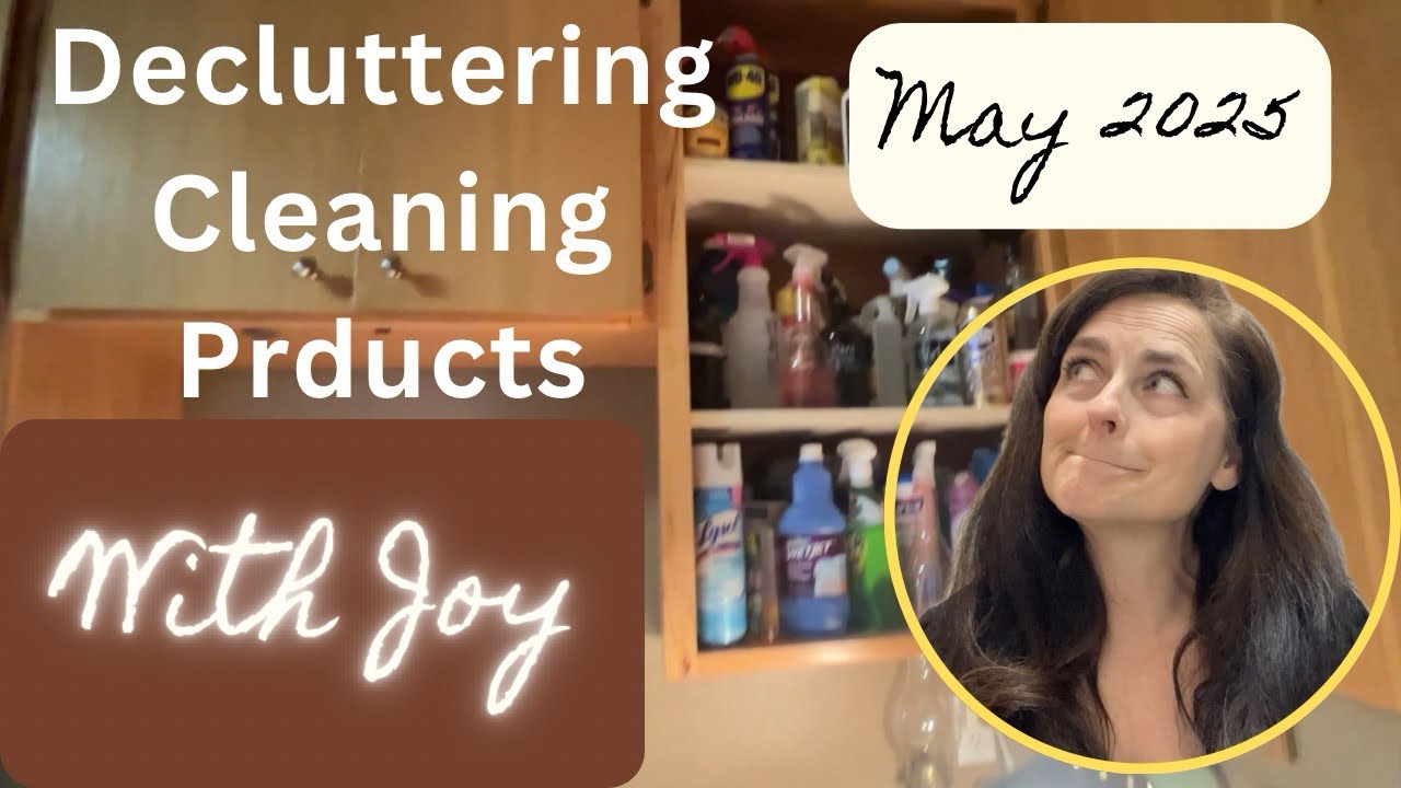 Decluttering with Joy May 2025 | Cleaning Cupboard & My Donations - YouTube