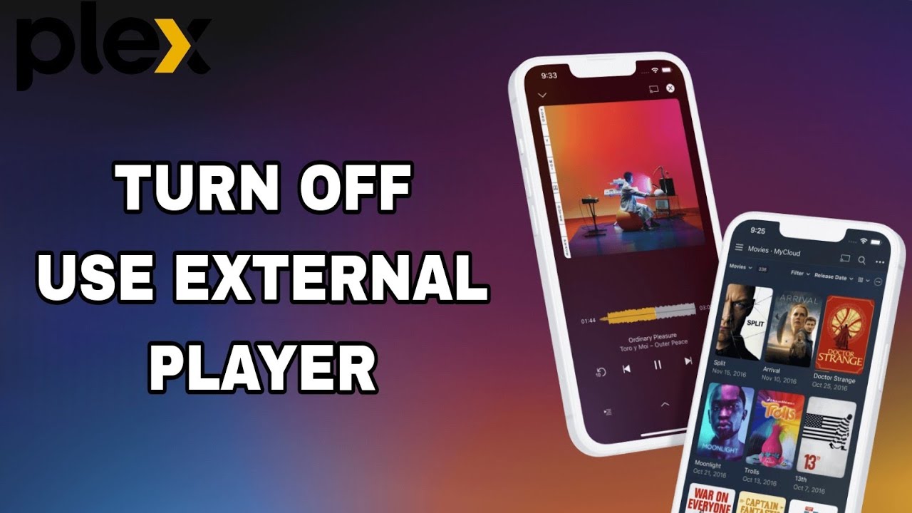 How To Turn Off Use External Player On Plex App - YouTube