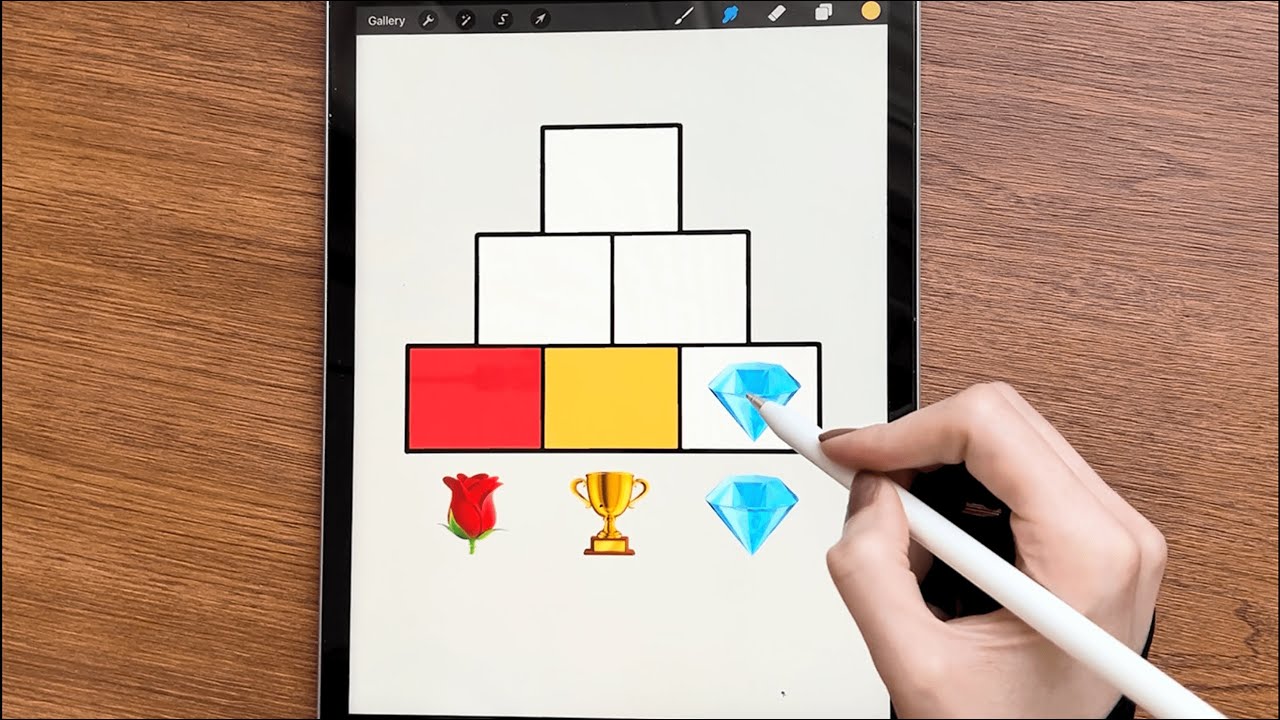 Emoji Color Mixing: Digital Color Mixing in Procreate #colormixing # ...