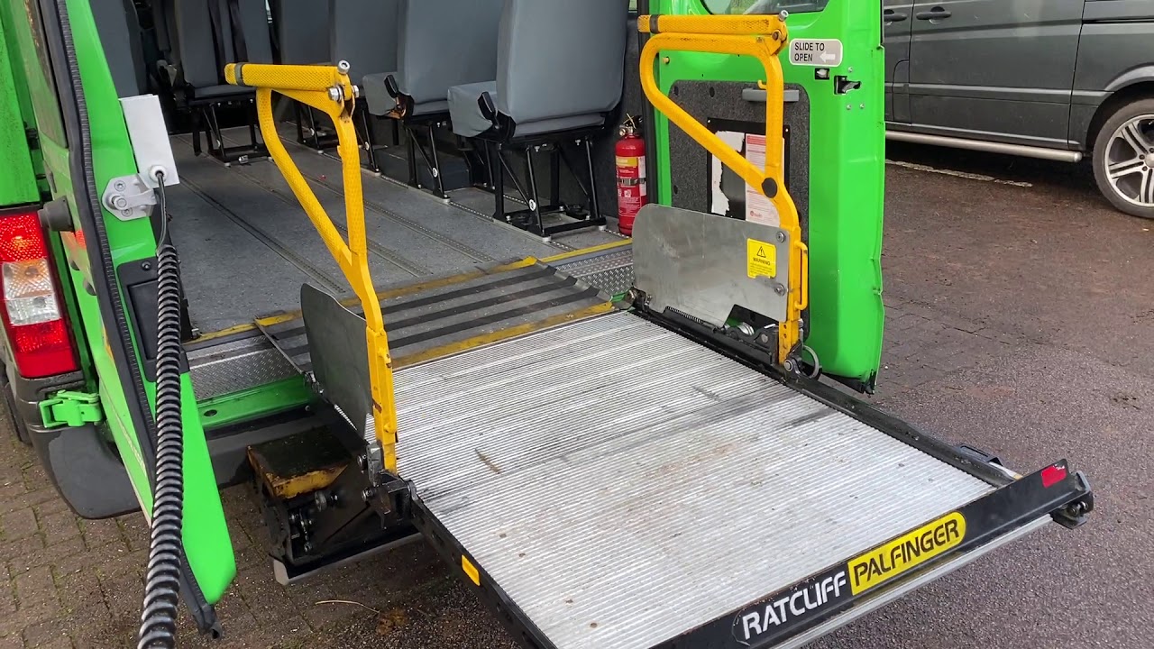 Transit Disabled Passenger Minibus Tail Lift Operation Vehicle For transit-disabled-passenger-minibus-tail-lift-operation-vehicle-for