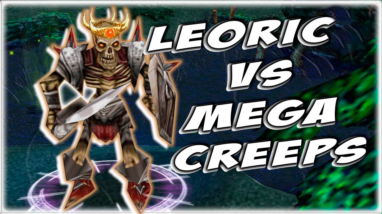 Leorick vs MegaCreeps | Сможет ли Выиграть при Голом Троне? - YouTube