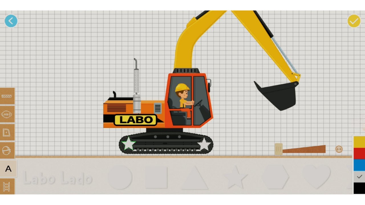 Labo Construction Truck | Heavy Duty Excavator - YouTube