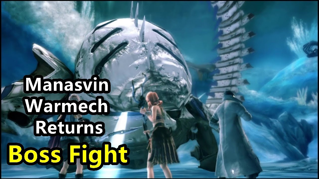 Final Fantasy 13 - Manasvin Warmech Returns Boss Fight - YouTube