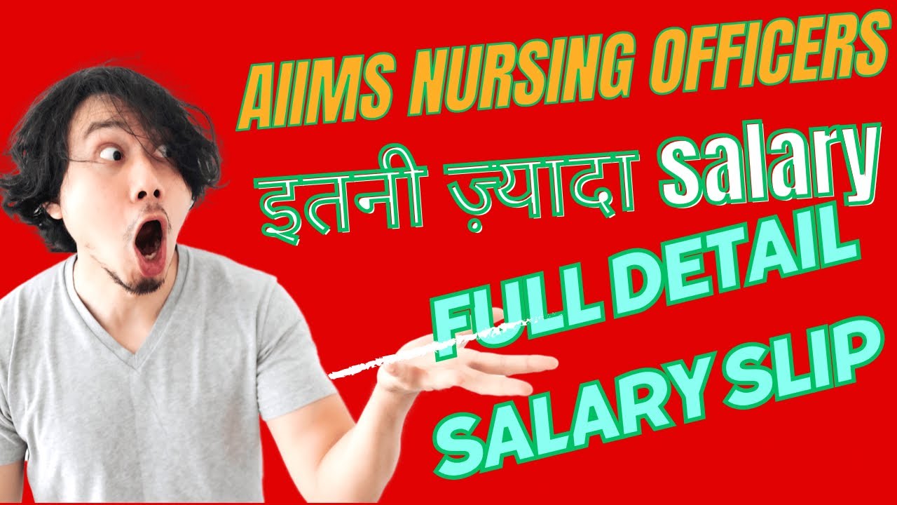SALARY OF AIIMS NURSING OFFICER BY RAVI SIR (AIIMS DELHI) #aiimsdelhi # ...