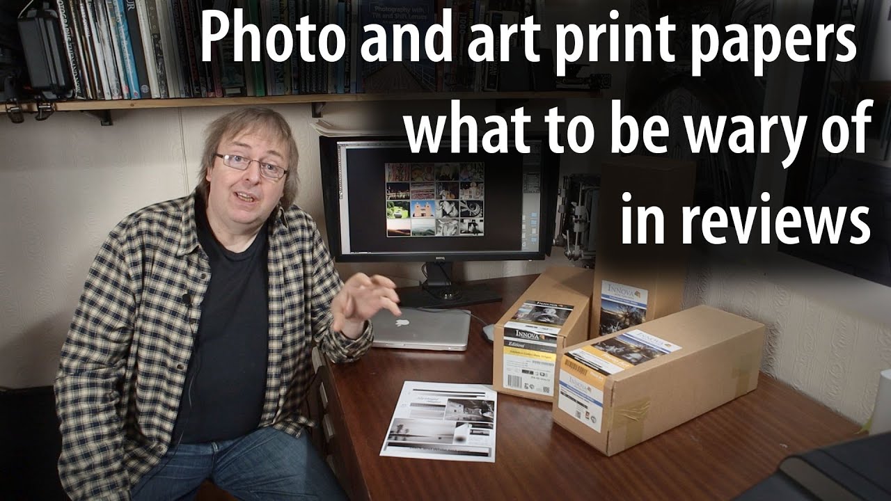 Printer paper reviews - too much data? a health warning - YouTube